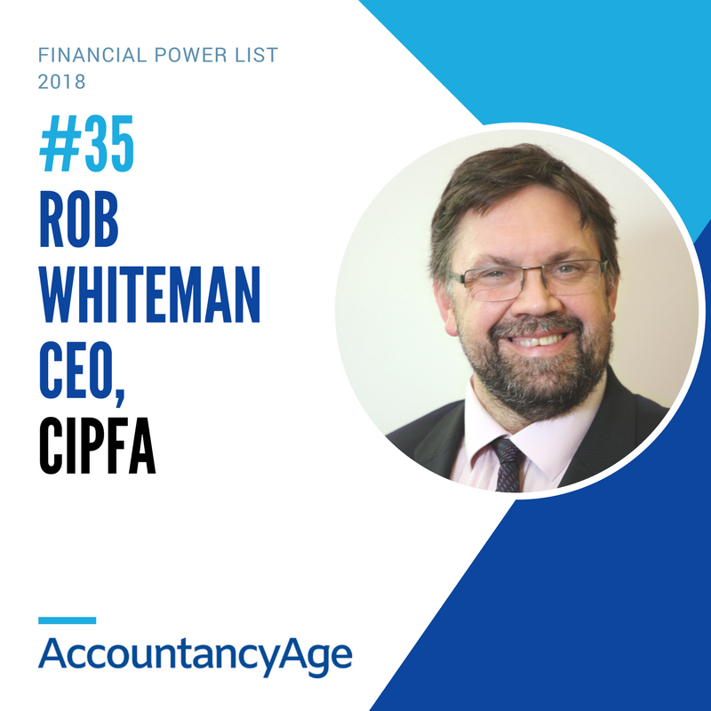 Rob Whiteman, CEO, CIPFA - Accountancy Age